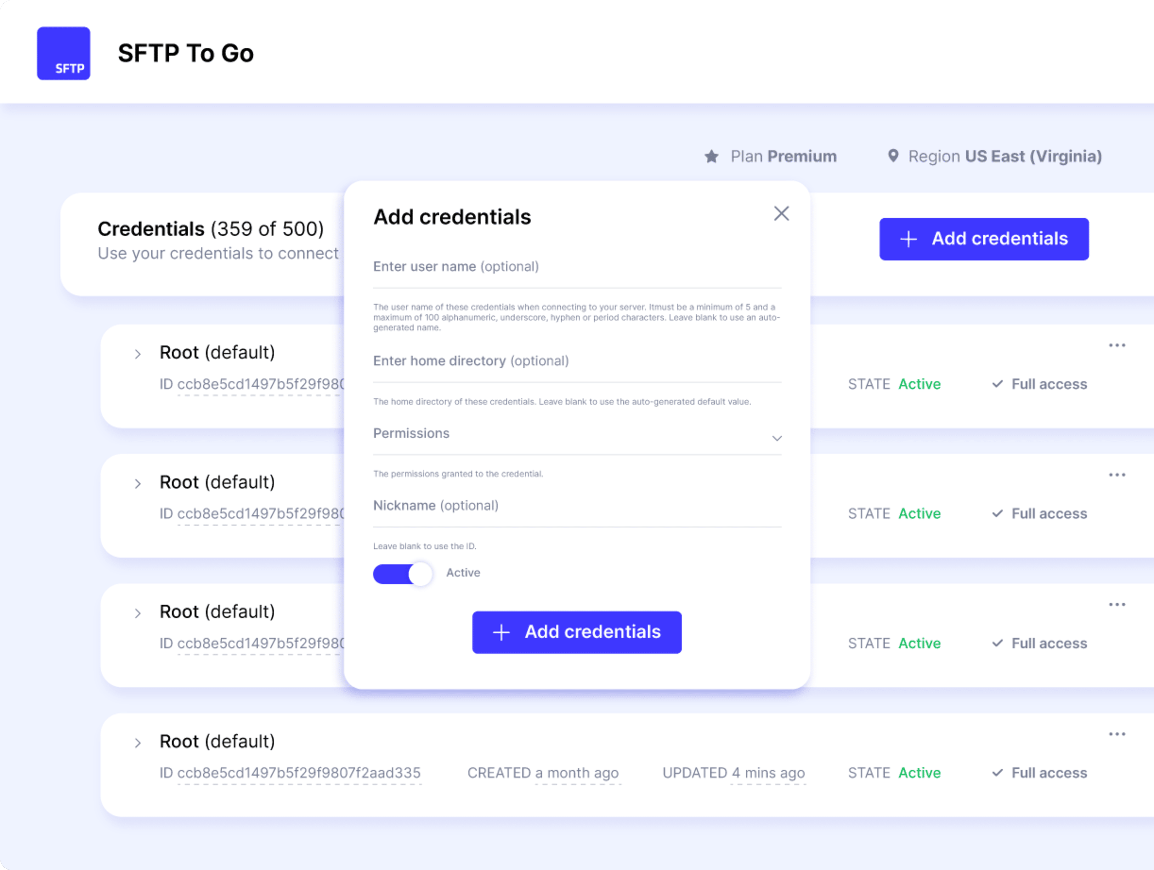 SFTP To Go: Managed SFTP/FTPS Cloud Storage as a Service